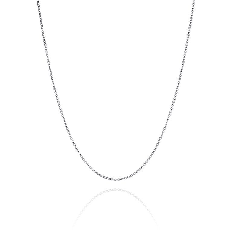 Fio de Prata 55cm Malha Cordão – Ourivesaria Lua de Prata